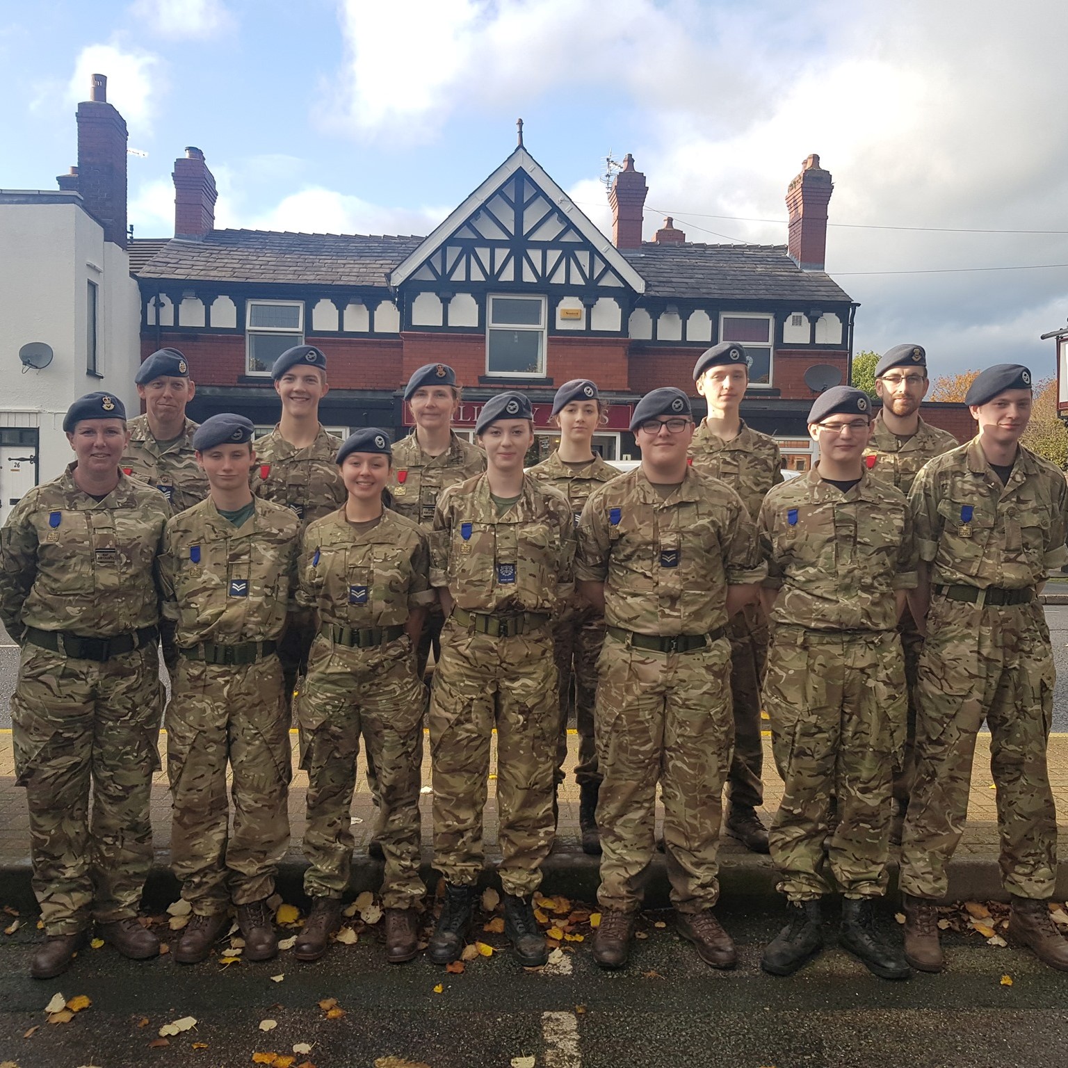 Road Marching | Air Cadets Warwickshire Birmingham Wing